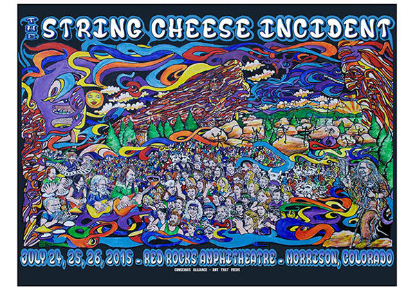 The String Cheese Incident Red Rocks Amphitheatre - 2015 — Conscious ...
