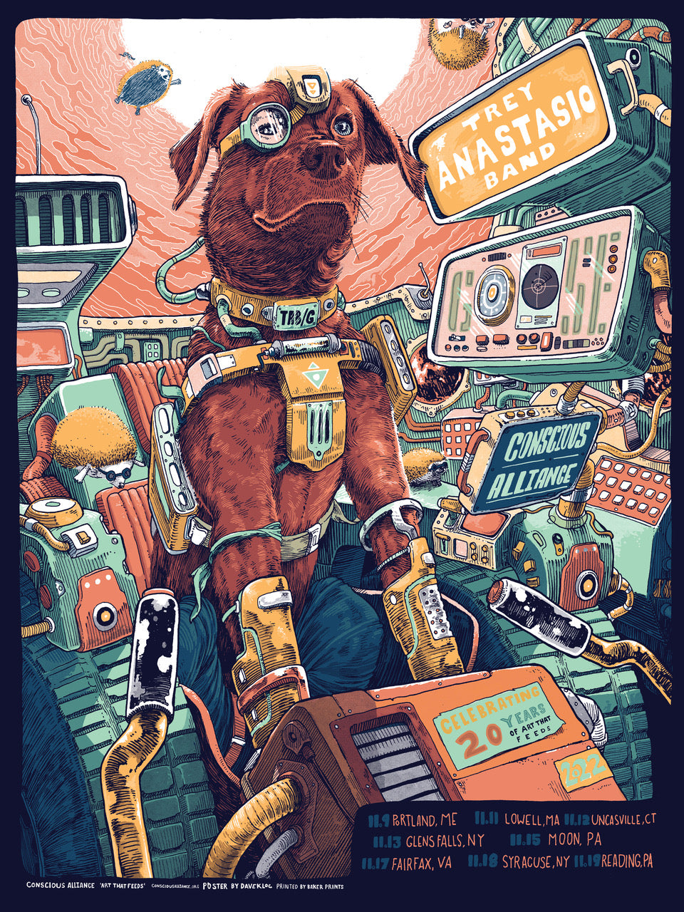 Trey Anastasio Band x Goose Fall Tour - 2022 — Conscious Alliance