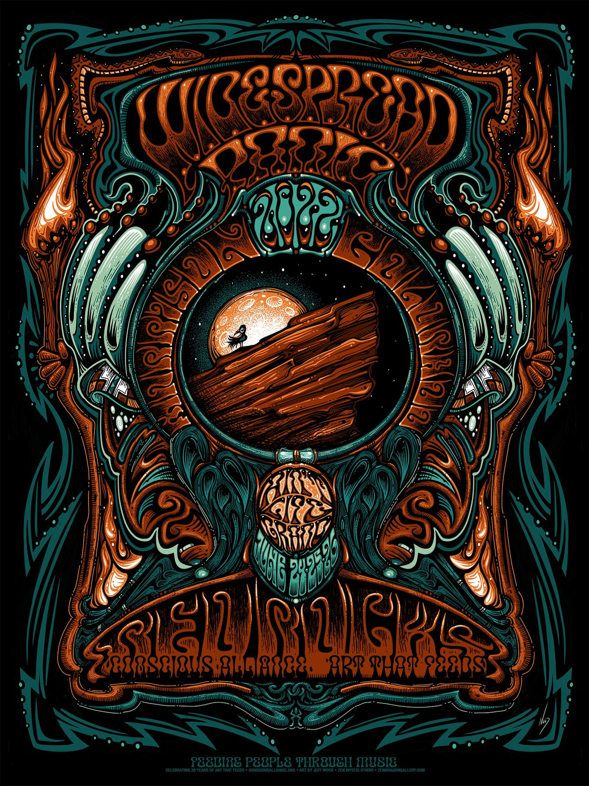 Widespread Panic Morrison - 2022 — Conscious Alliance